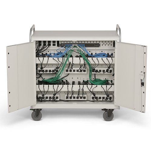 Link Cart - Laptop Charging Cart With Network Connectivity - Bretford